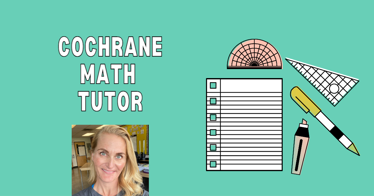Cochrane math tutor